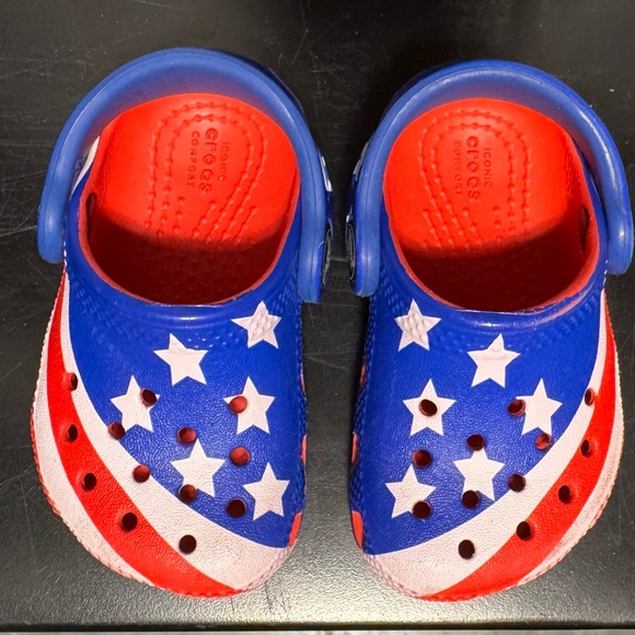 CROCS | Shoes | Crocs American Flag | Poshmark